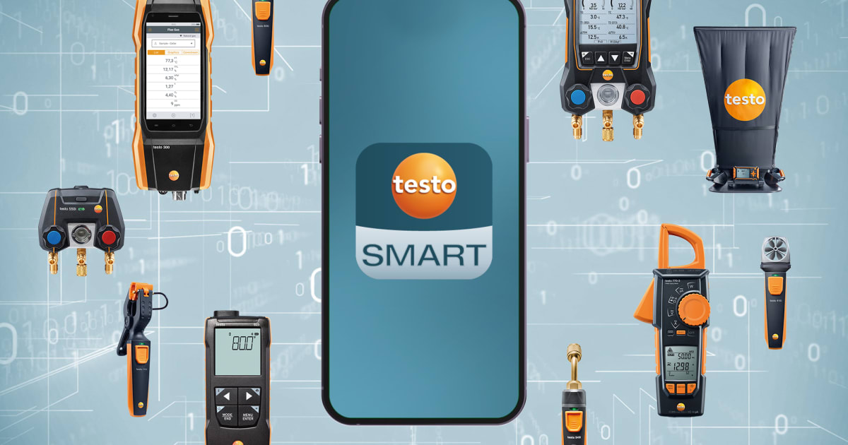 testo 智能 APP：一个 APP 覆盖多个应用