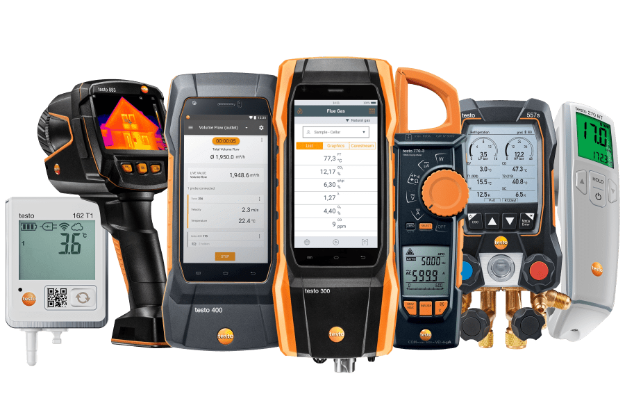 Testo 产品应用一览 | 全面满足专业需求